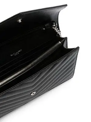Saint Laurent Cassandre Wallet On Chain - Multicolor
