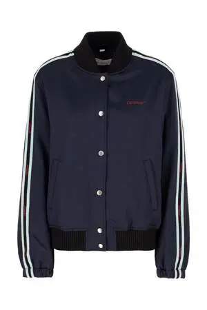 Off-White Bomber Jacket - Multicolor