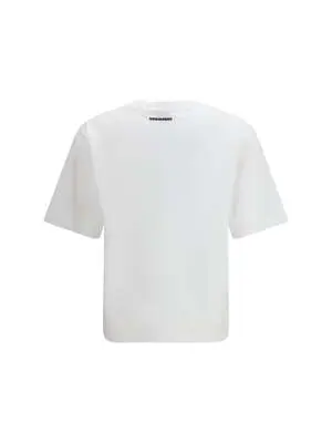 Dsquared2 T-shirt In Cotton With Icon Graphic Print