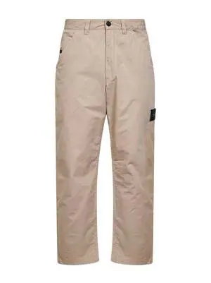 Stone Island Desert Ripstop Straight-leg Trousers - Multicolor