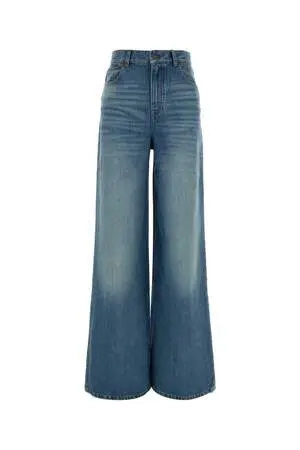 Chloé Denim Wide-leg Jeans - Blue