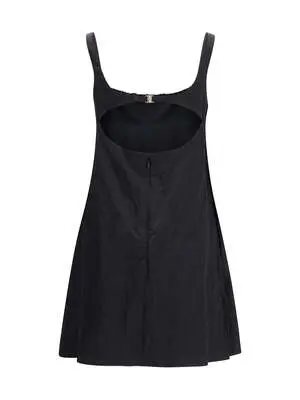 Chloé Mini Dress In Washed Technical Satin