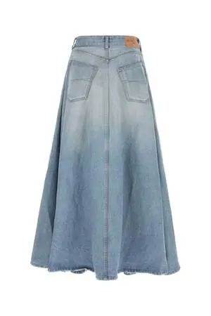 Balenciaga Denim Skirt