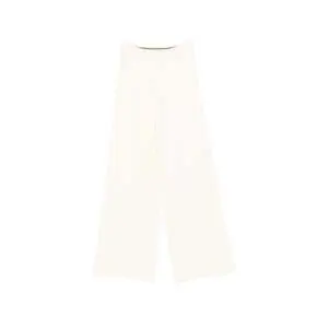 Max Mara Cropped Trousers - Cream