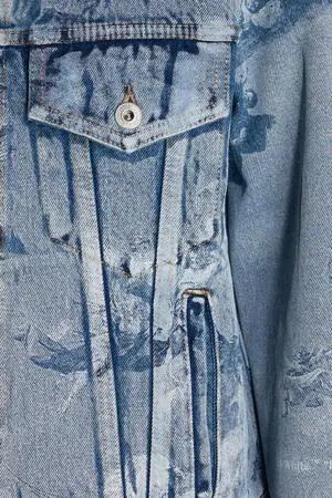 Off-White Printed Denim Jacket