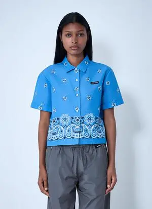 Miu Miu Bandana Shirt