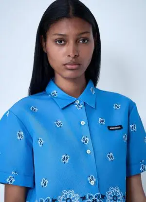 Miu Miu Bandana Shirt