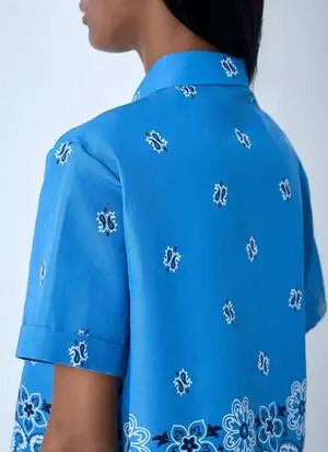 Miu Miu Bandana Shirt
