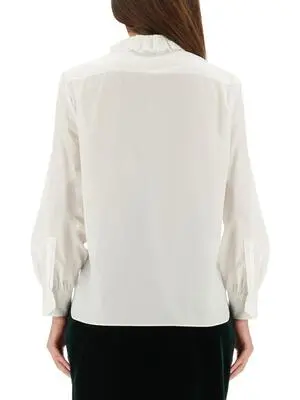 Saint Laurent Pierrot Collar Shirt