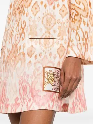 Zimmermann Aster Linen Mini Dress