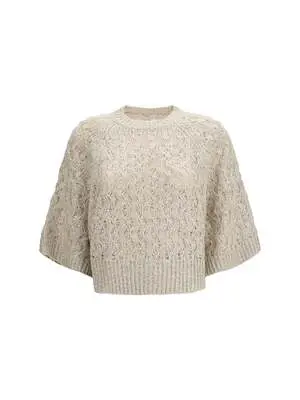 BRUNELLO CUCINELLI BRUNELLO CUCINELLI Open-Knit Sweater
