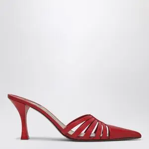 Paris Texas PARIS TEXAS Nadia Leather Mules Red