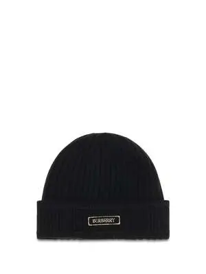 Burberry Wool Beanie - Black