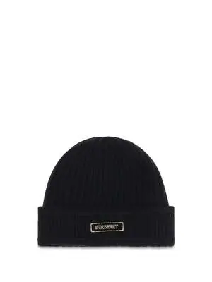 Burberry Wool Beanie - Black