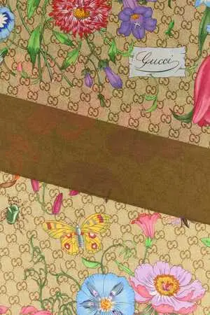 Gucci Printed Wool Blend Foulard