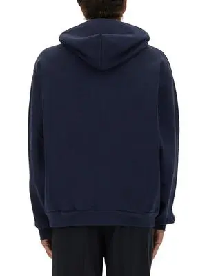 Marni Logo Print Sweatshirt - Blue