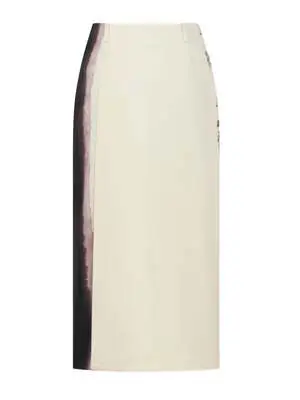 Dior Printed Midi Skirt