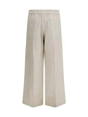 Brunello Cucinelli Elasticated-waistband Pants