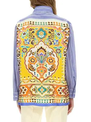 Etro Striped Cotton Shirt