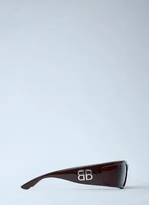 Balenciaga Sunset Rectangle Sunglasses