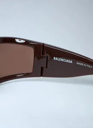 Balenciaga Sunset Rectangle Sunglasses