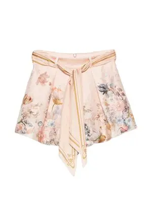Zimmermann Valiant Printed Shorts - Multicolor