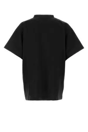 Balenciaga Cotton Oversize T-shirt - Black