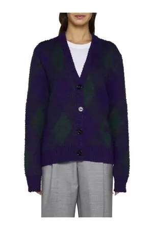 Burberry Argyle Knitwear - Multicolor