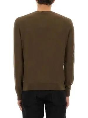 TOM FORD Fine Merino Virgin Wool Sweater - Brown