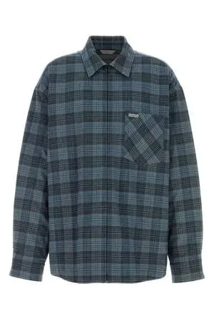 Balenciaga Embroidered Overshirts For Men