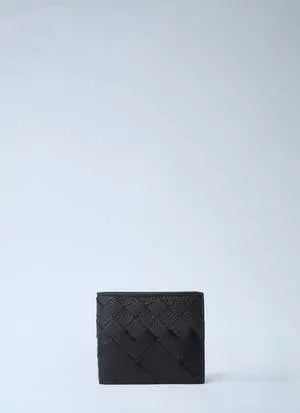 Bottega Veneta Intrecciato Bi-fold Wallet - Brown