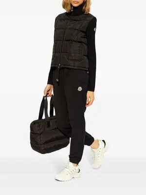 Moncler Wool And Nylon Padded Cardigan