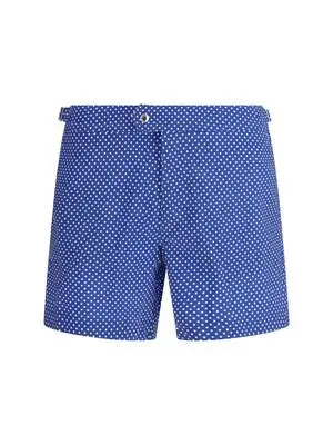 TOM FORD Polka Dot Swim Shorts - Blue