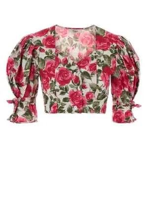 Chloé Printed Poplin Blouse - Multicolor