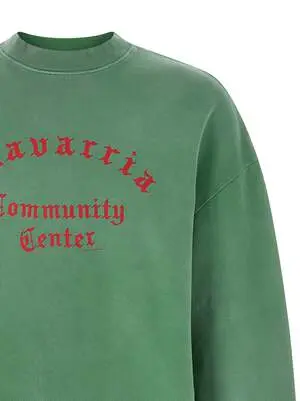 WILLY CHAVARRIA Chavarria Community Center Hooligan' Sweatshirt - Green