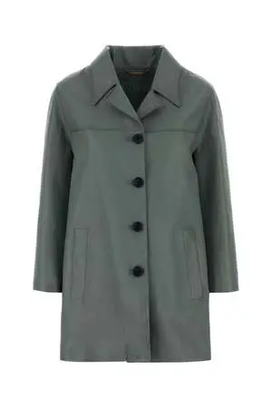 Chloé Powder Leather Jacket - Blue