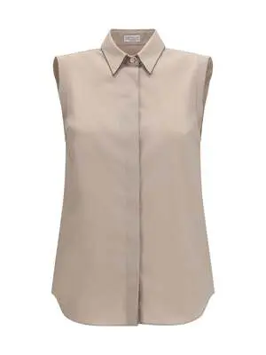 Brunello Cucinelli Sleeveless Shirt