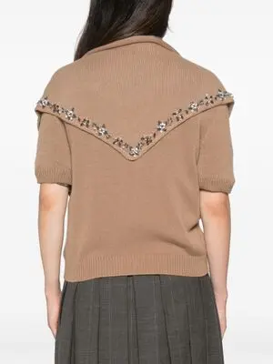 Prada Cashmere Crewneck Sweater