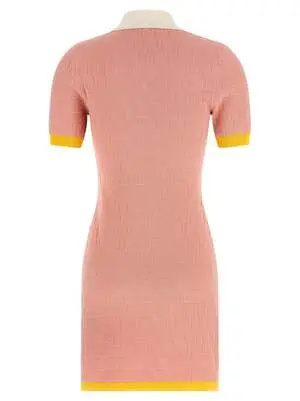 Fendi Color-block Dress - Pink