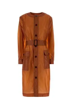Saint Laurent Nylon Dress - Orange