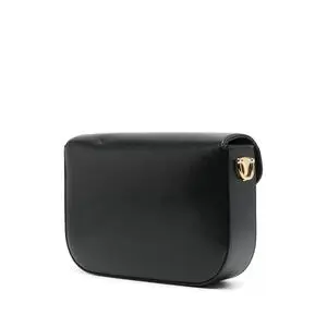 Gucci Smooth Leather Shoulder Bag - Black