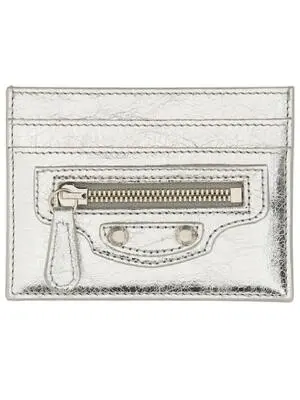 Balenciaga Card Holder Le City - Silver