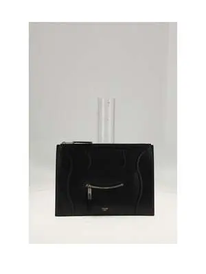 Celine Medium Pouch - Black