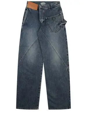 JW Anderson Patchwork Detail Denim Jeans