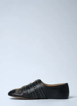 Chloé Leather Susanna Shoes - Black