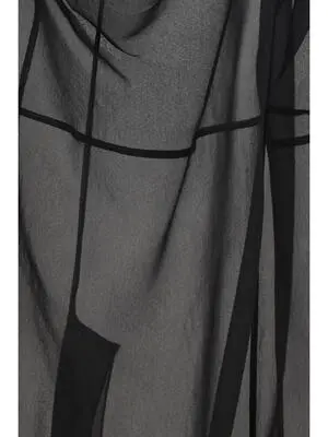 Prada Cigaline Midi Skirt With Suspender Straps