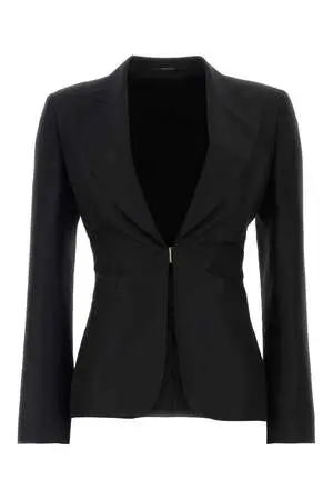 Gucci Faille Blazer - Black