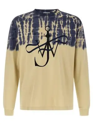 JW Anderson J.w.anderson 'ribbon Anchor' Tie-dye T-shirt - Multicolor