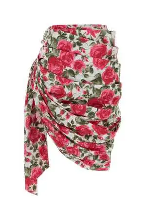 Chloé Printed Poplin Skirt