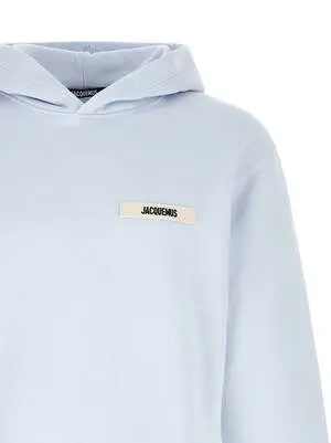 Jacquemus Le Hoodie Gros Grains' Sweatshirt - Blue